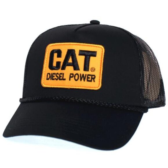 Accessories | 8s Retro Cat Diesel Power Cap Black Trucker Hat Smoke ...